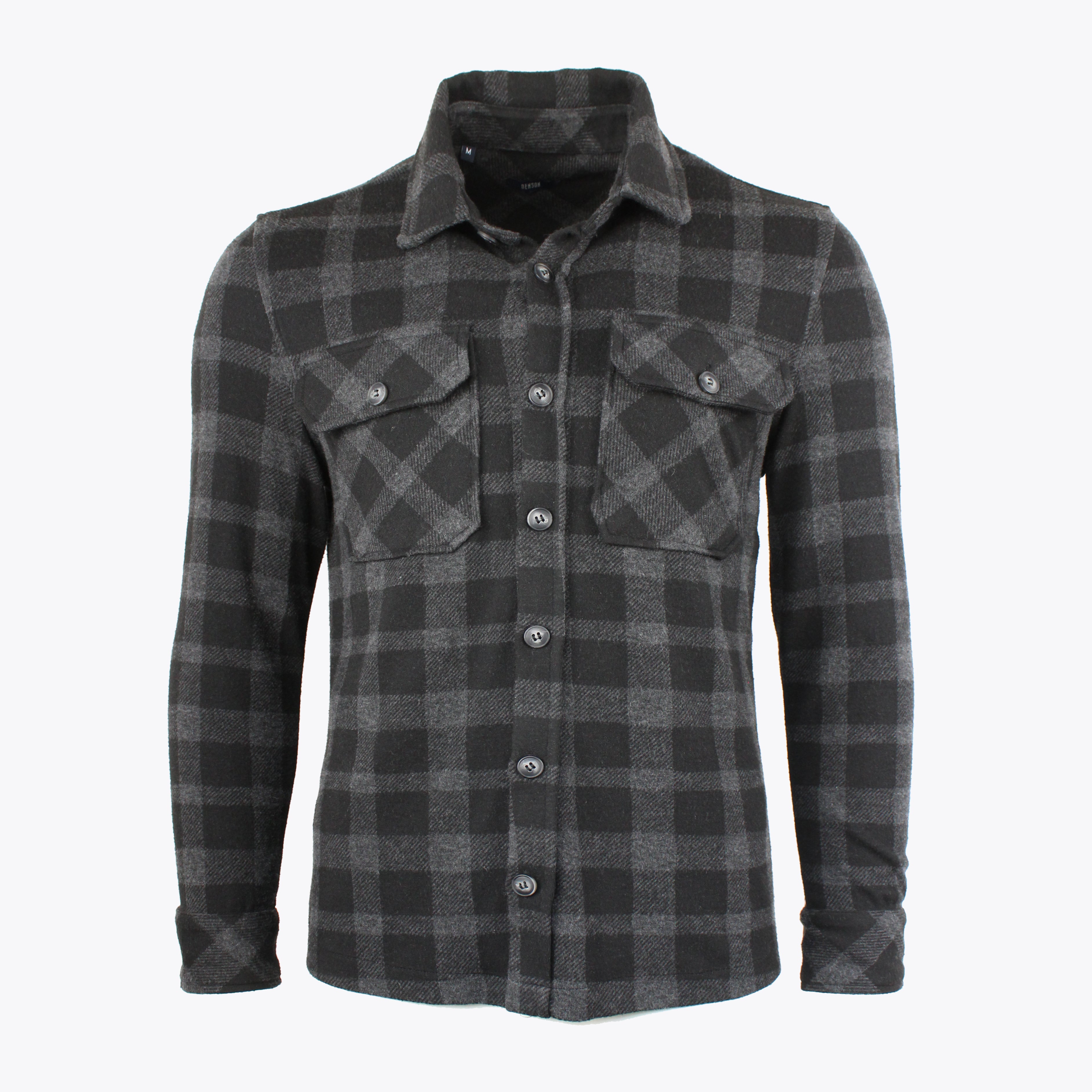Benson Vienna Shirt Jacket Black Plaid – Newman's Menswear